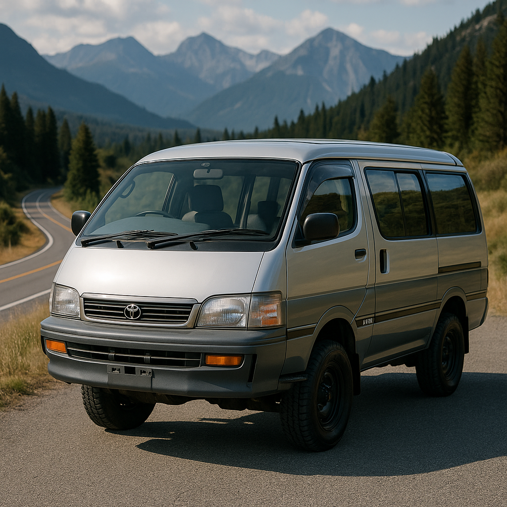 The History of Imported Toyota Hiace 4x4 in Australia | Japanese Hiace ...