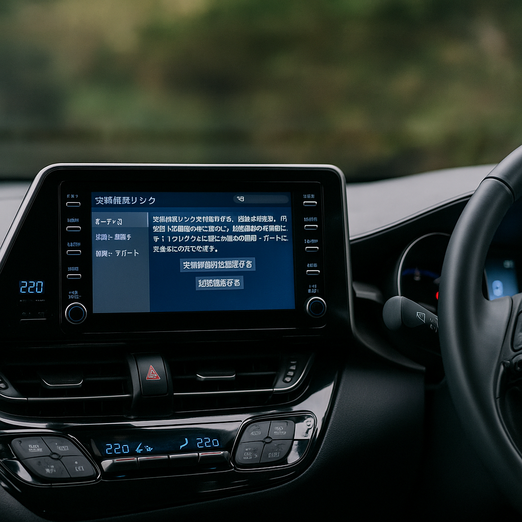 Translating Head Units in Japanese Imported Hybrid Vehicles