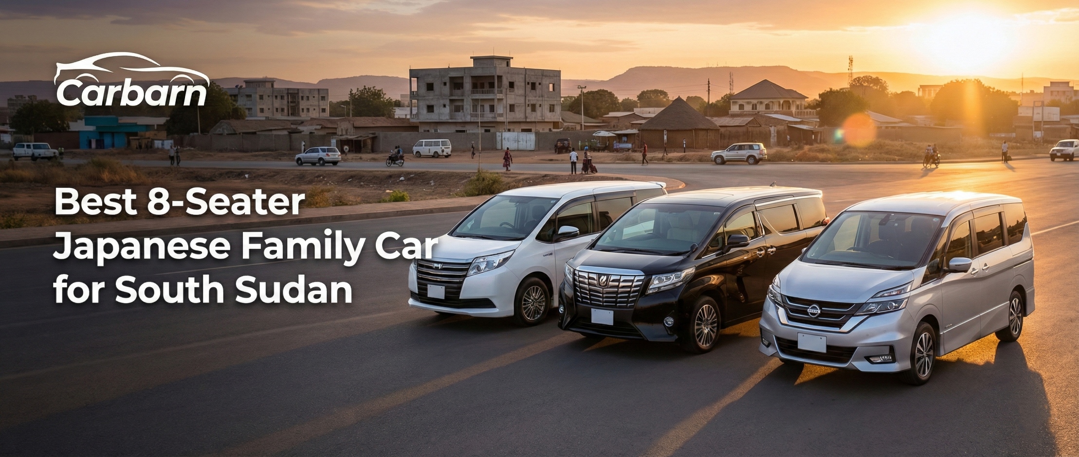 Best 8-Seater Japanese Family Car for South Sudan